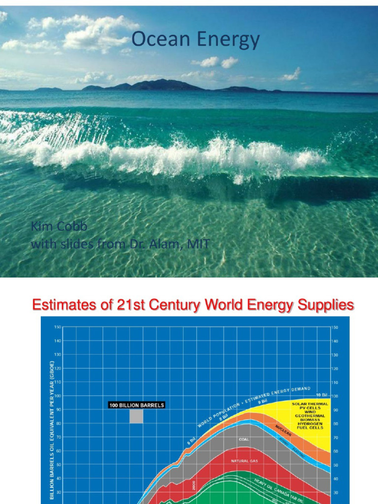 Potential of Ocean energy in India | PDF