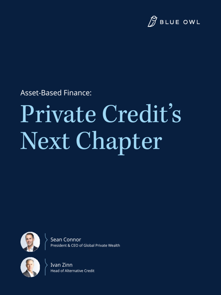 Asset-Based Finance: Growth in Private Credit | PDF | Credit | Finance ...