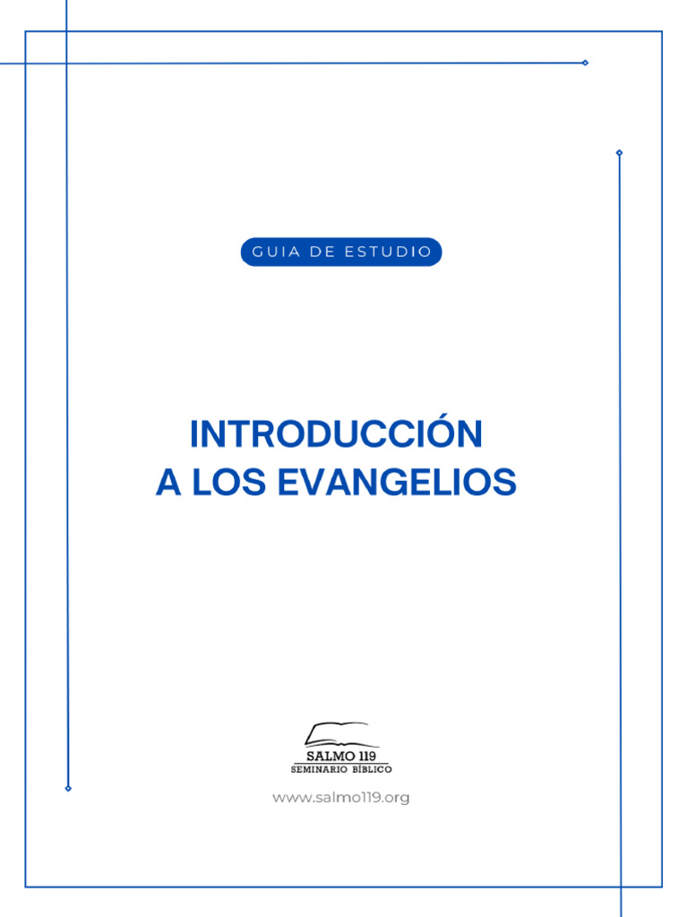Introducción A Los Evangelios - Guía Del Estudiante | PDF | Evangelios | Jesús