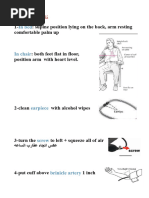 Orthostatic Blood Pressure Procedure Guide | PDF