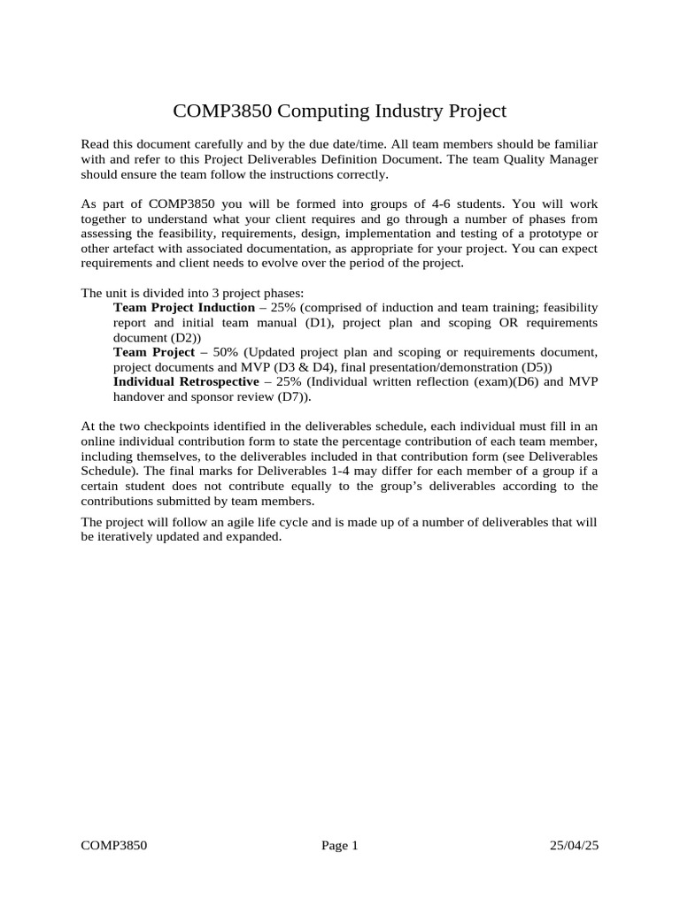 PACE Computing Project - 2025 - S1 ...