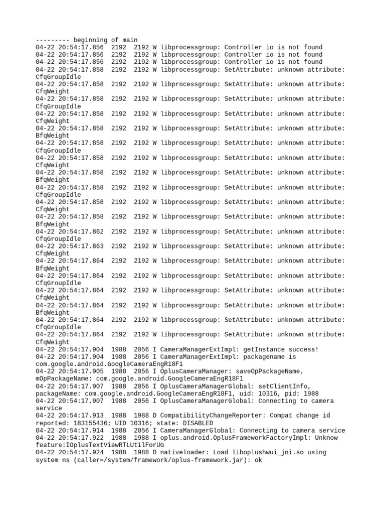 Logcat 1745326457717 | PDF | Computing | Software Engineering