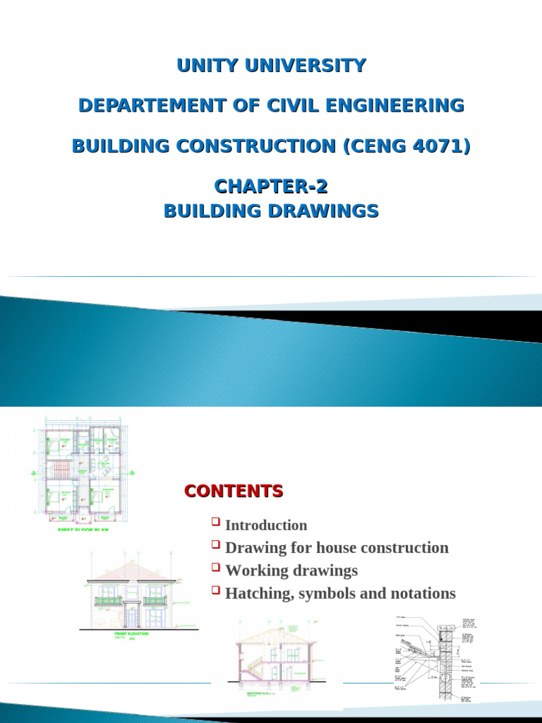 Chapter-2 Building Drawing | PDF | Drawing | Civil Engineering