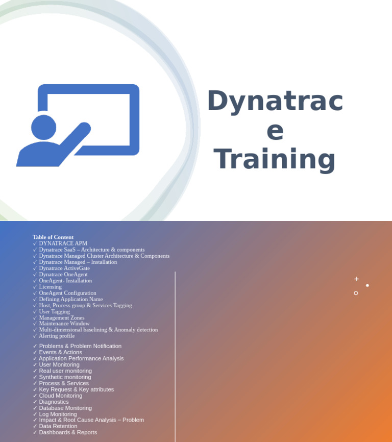 Dynatrace Training | PDF