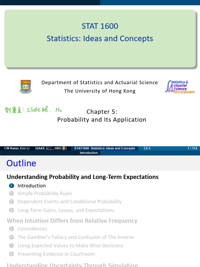 Probability Concepts and Applications | PDF | Probability | Expected Value
