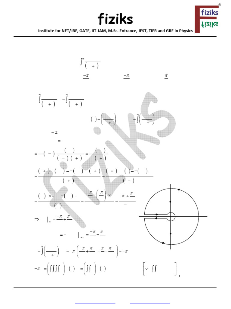 Mathematical Physics JEST 2012-2019 | PDF | Eigenvalues And Eigenvectors | Mathematics