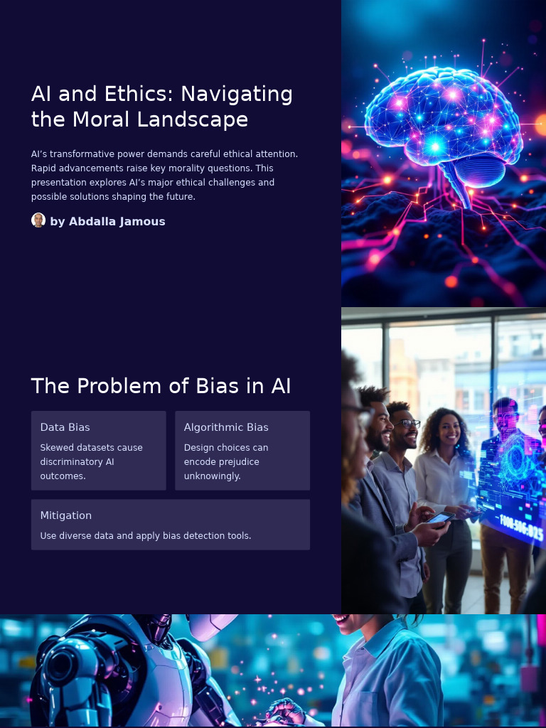 AI and Ethics Navigating The Moral Landscape | PDF | Artificial ...