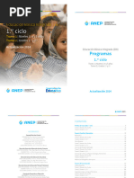 Compilación Programas 1er Ciclo - 2024-1 | PDF