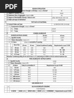 C32/40 Concrete Mix Design Summary | PDF | Construction Aggregate ...