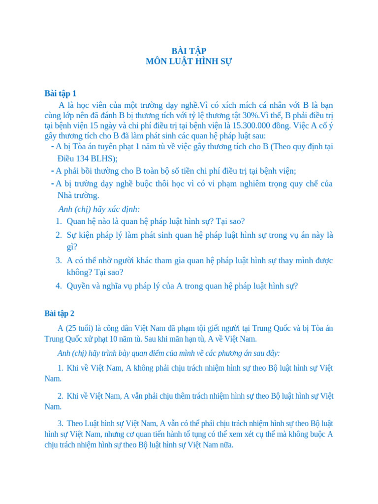 LHS_05- BAI TAP LHS | PDF