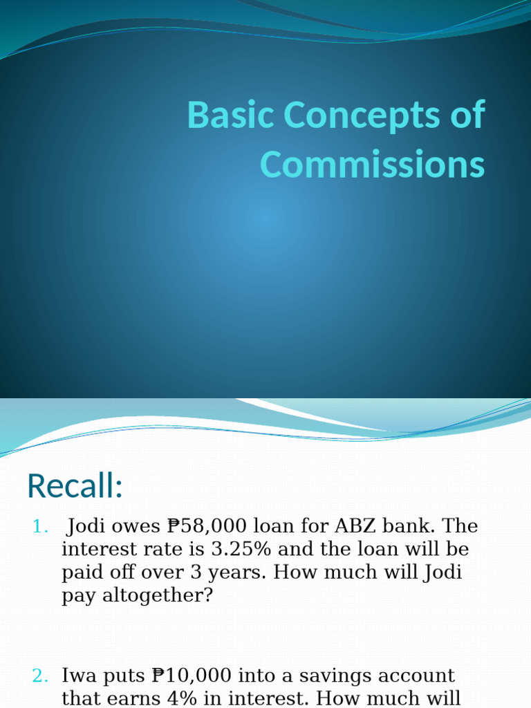 Grade 11 ABM Lesson 11(1) | PDF | Sales | Interest