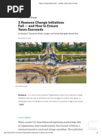 HBR - Leading Change Why Transformation Efforts Fail - KOTTER | PDF ...