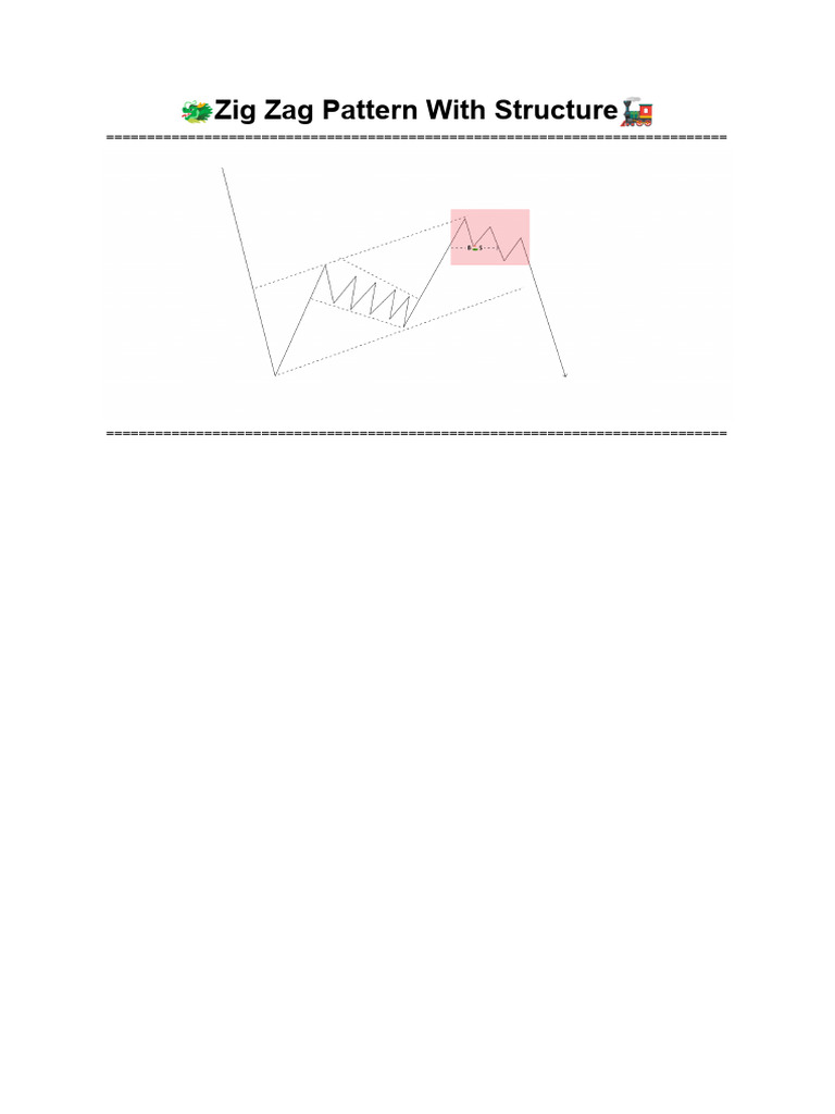 Zig Zag Pattern With Structure | PDF