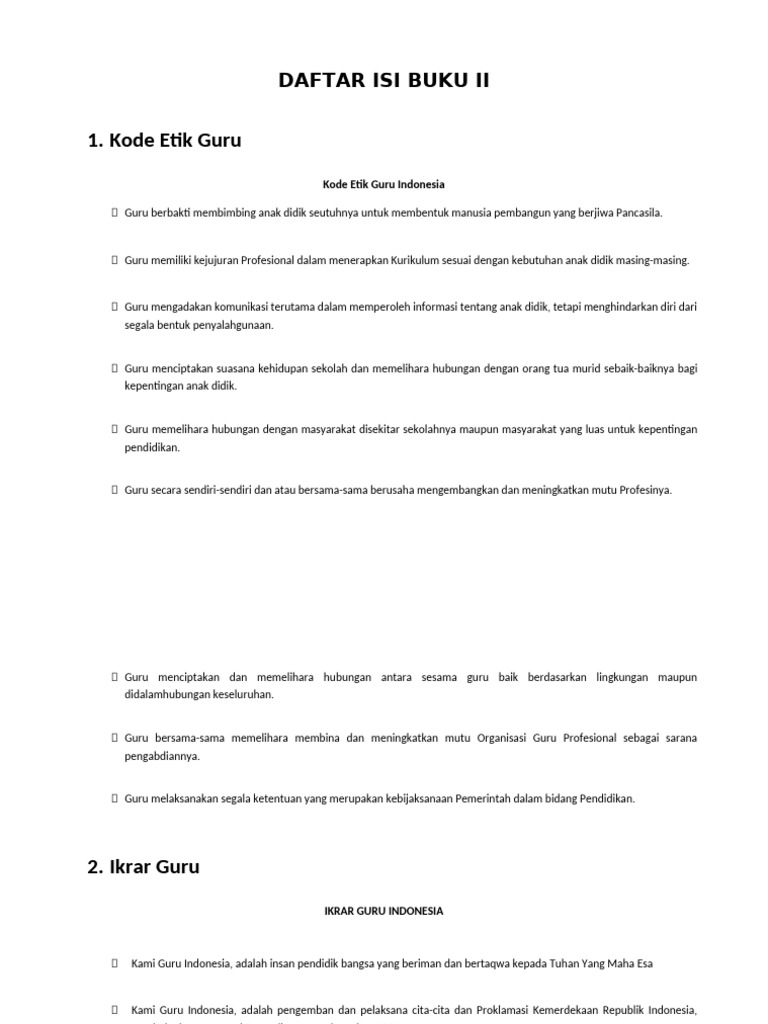 Daftar Isi | PDF