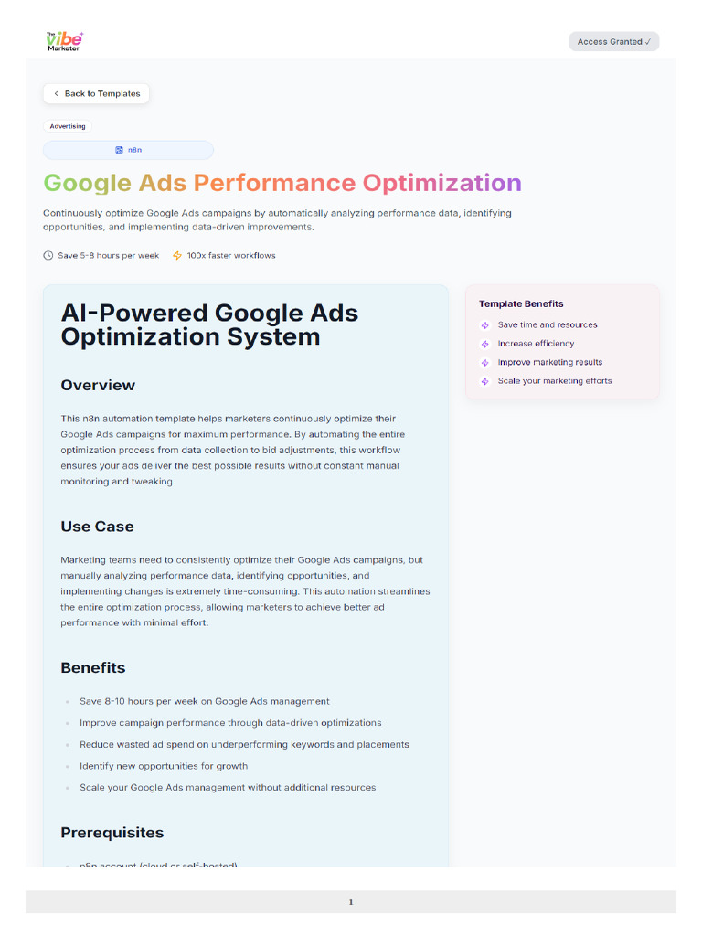 Google Ads Performance Optimization | PDF | Computing