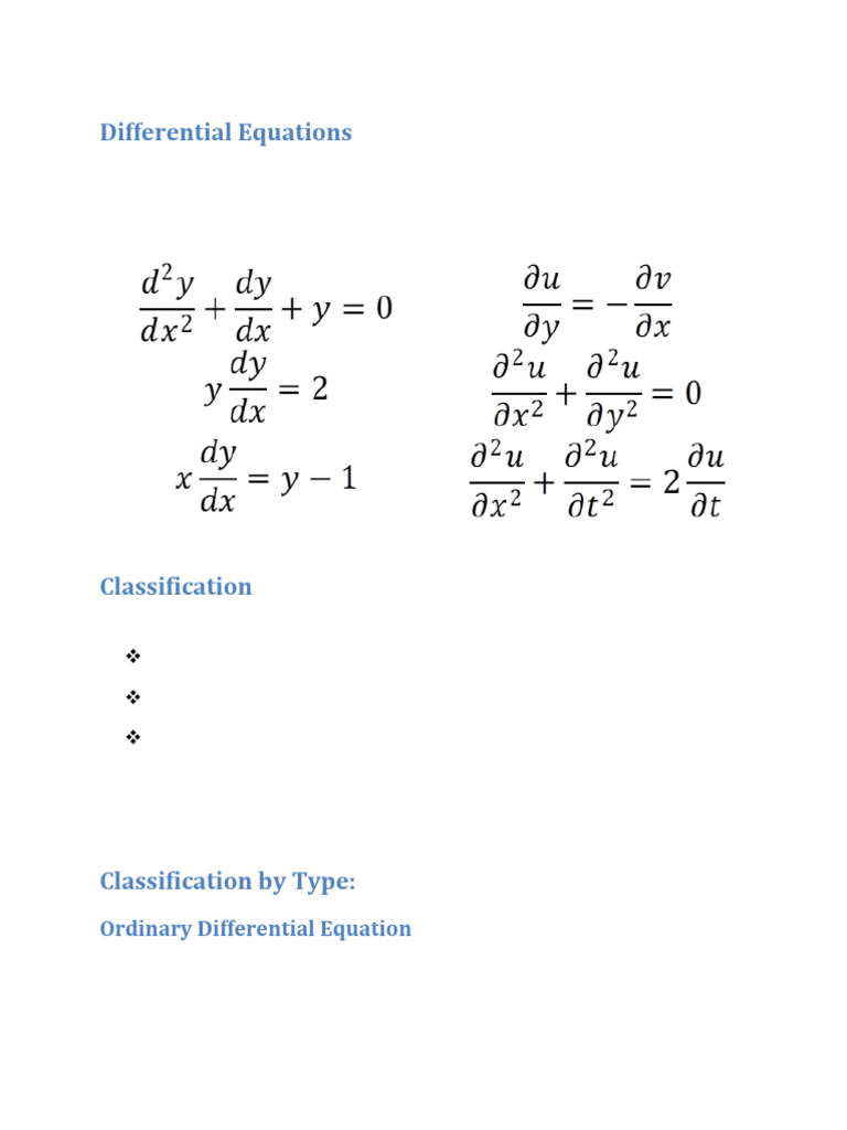 Differential Equations (1).PDF | PDF