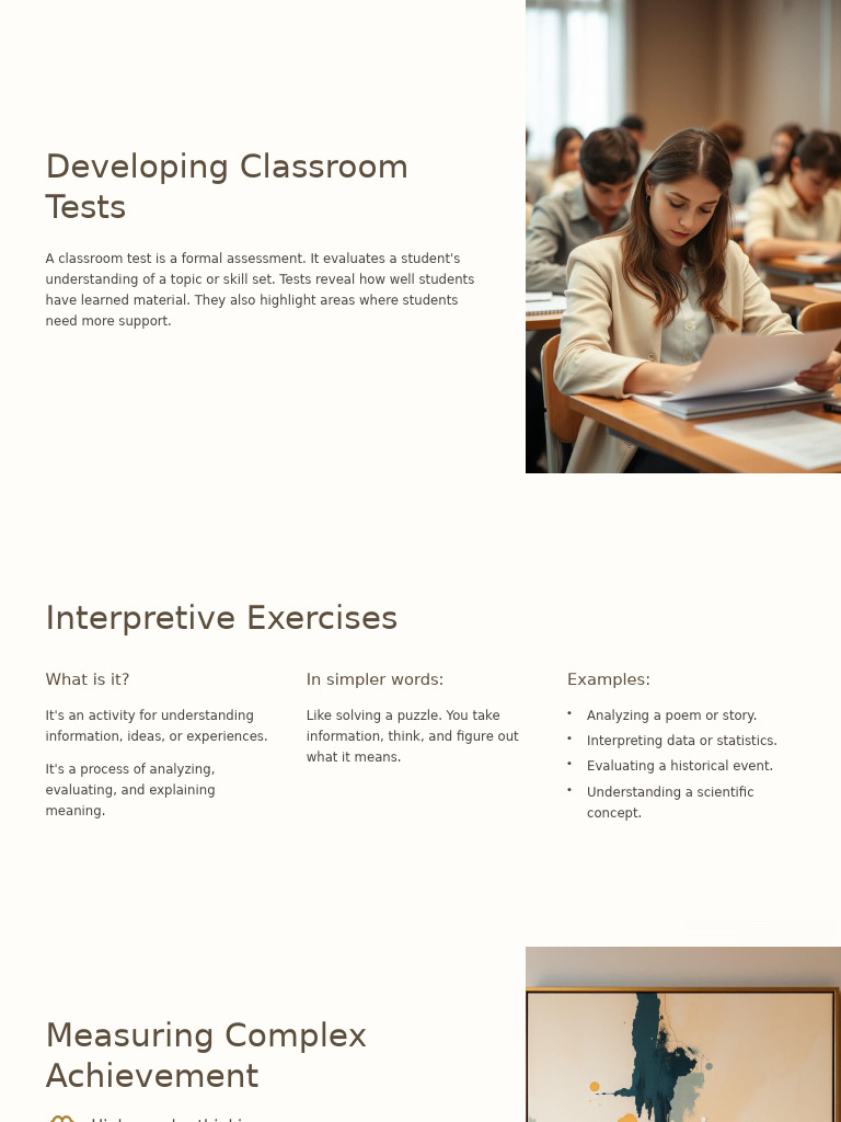 Developing-Classroom-Tests | PDF