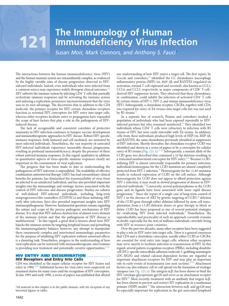 121 Immunology of HIV&AIDS | PDF | Hiv | Antibody