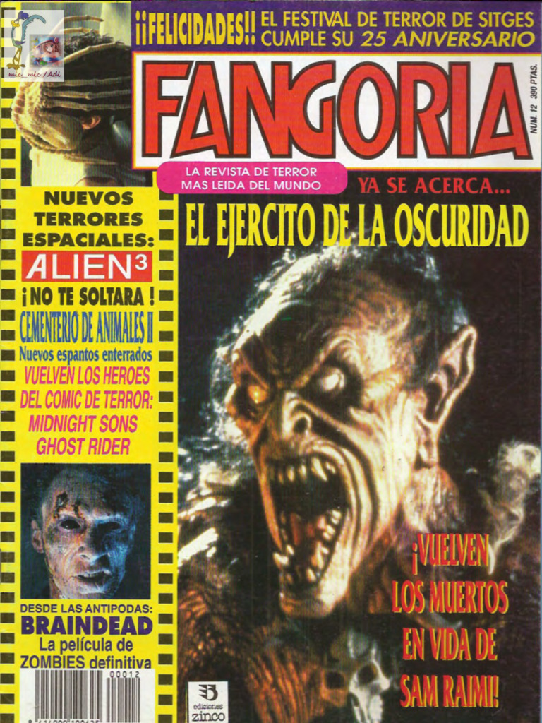 Fangoria 12 Octubre 1992 | PDF