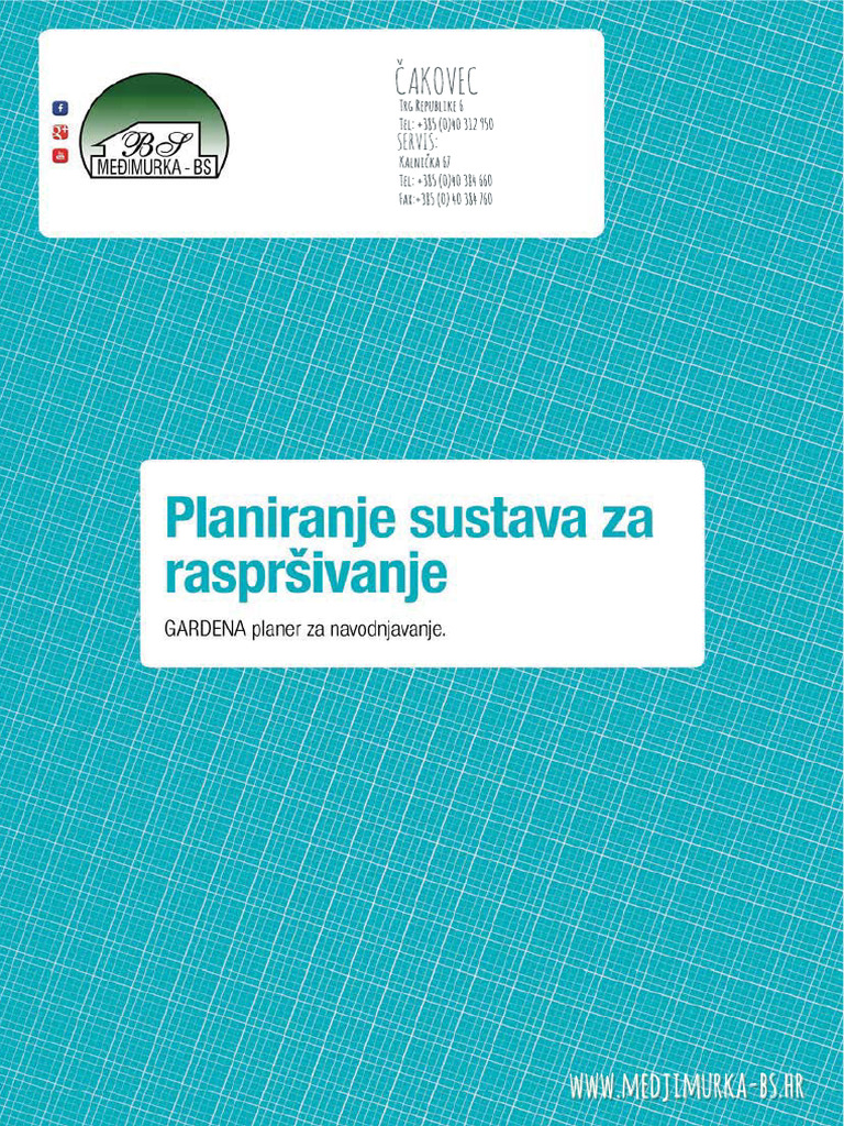 Planiranje Sustava Za Raspršivanje 2017 | PDF