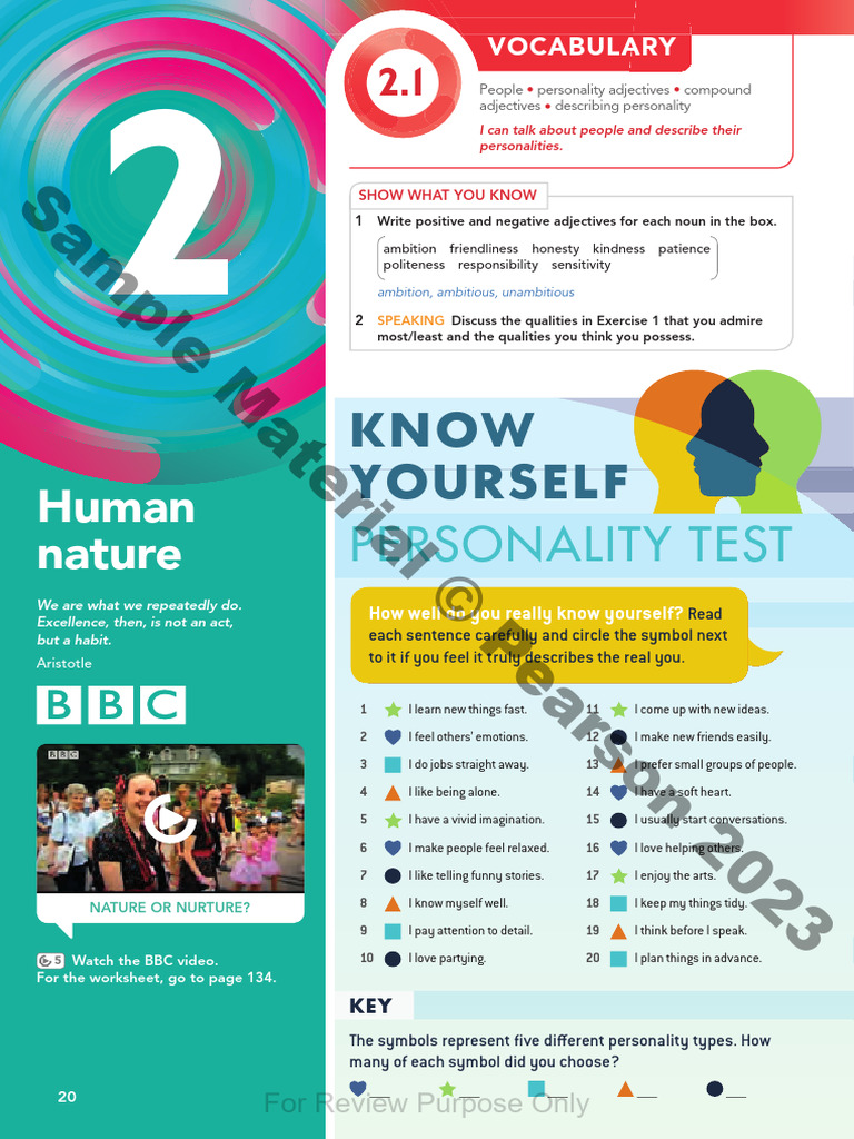 Focus L4 U2 - Student's Book | PDF | Love