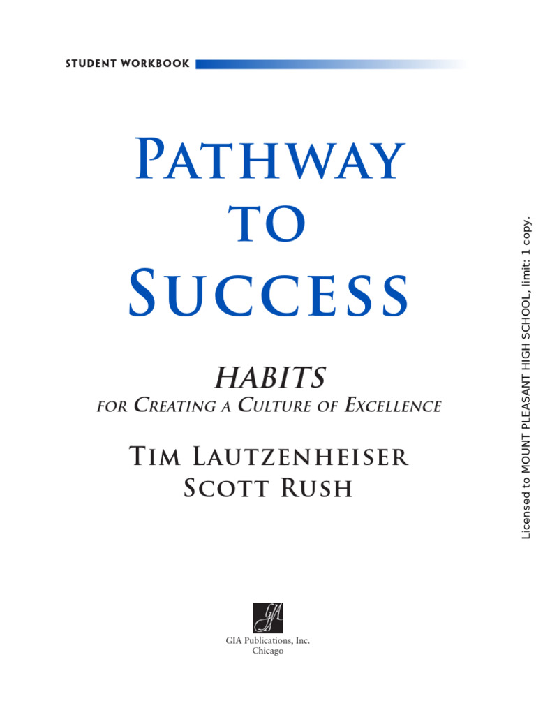 Pathway To Success - Student's Edition | PDF | Attitude (Psychology ...