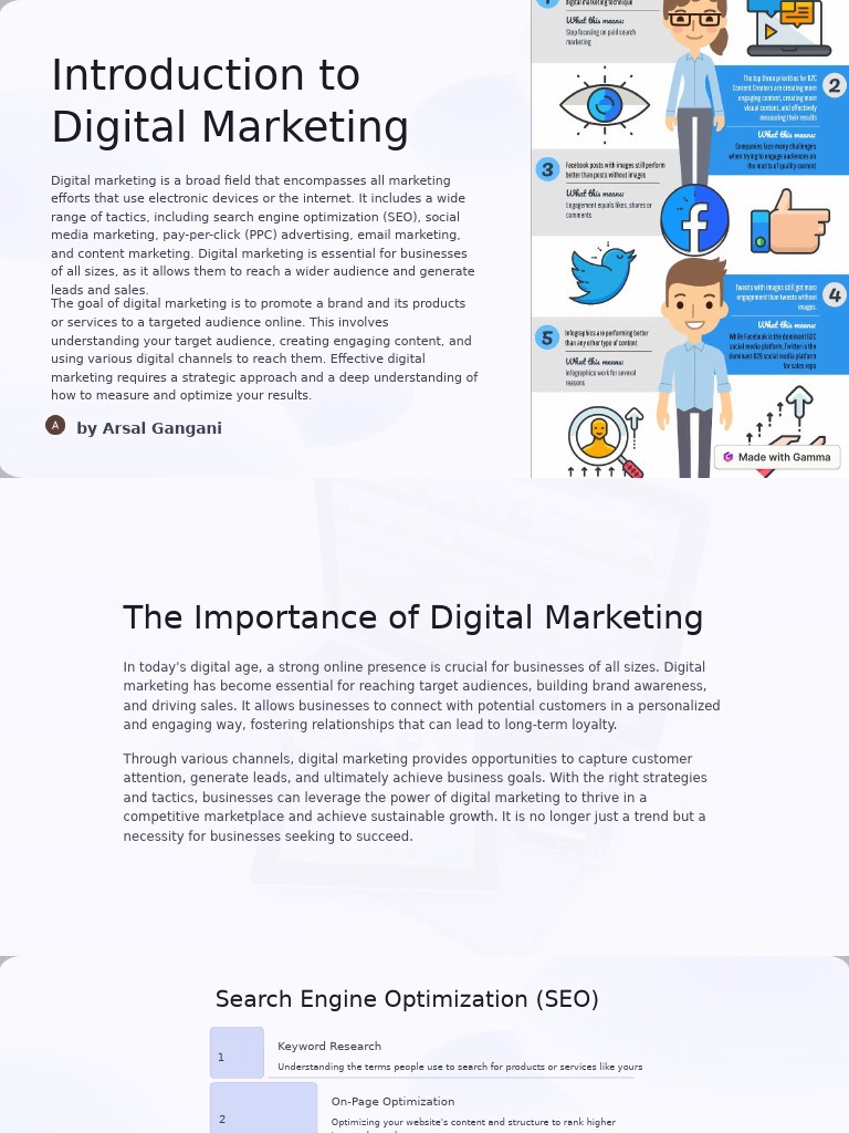 Introduction To Digital Marketing | PDF | Digital Marketing | Search ...