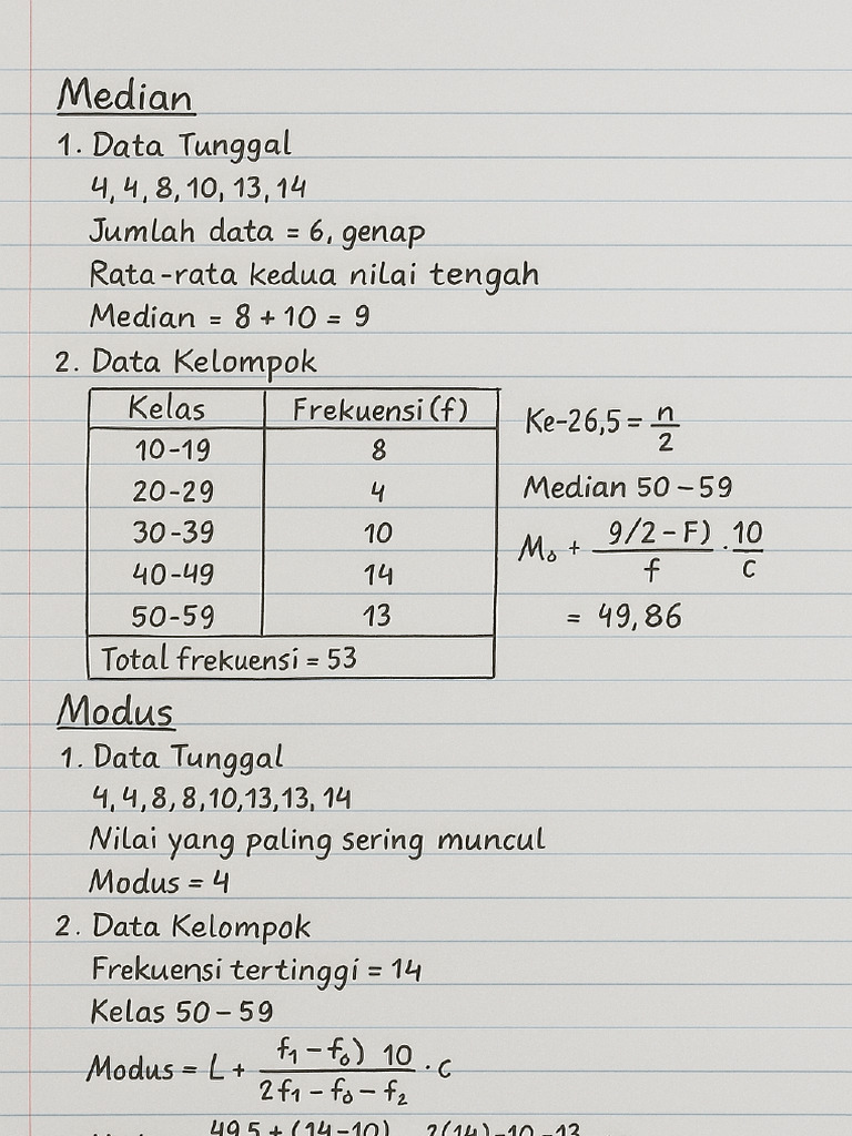 Tugas STATISTIK - DEDE YULISTIAN | PDF