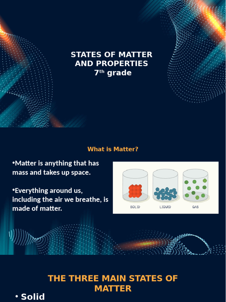 States+of+Matter++and+Properties | PDF