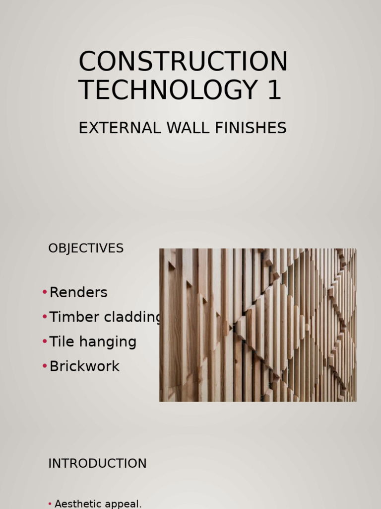 RMC External Walls Rev 6 GCULearn | PDF | Architectural Elements | Building