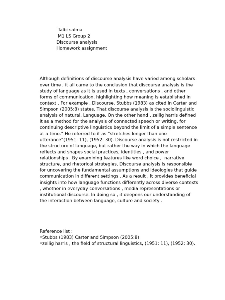 DA Homework Assignment | PDF