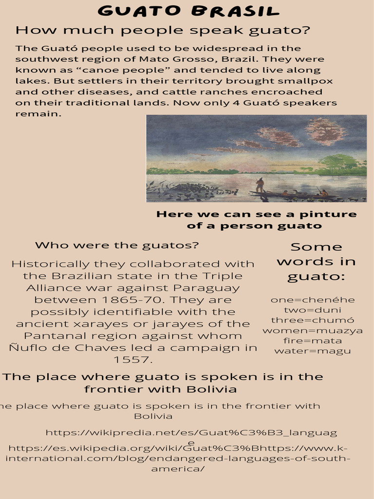 Guato Idiom | PDF