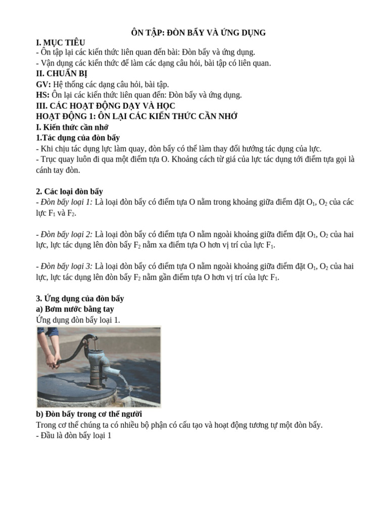khtn8 On Tap Don Bay Va Ung Dung - 153202417 | PDF