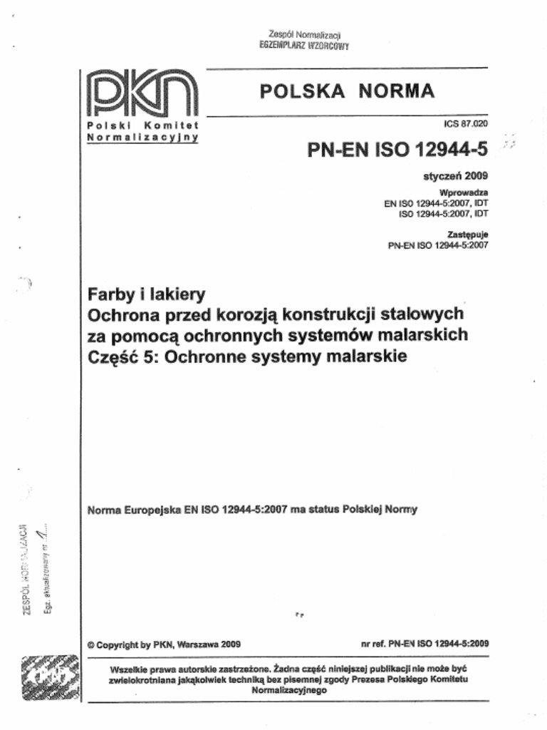 PN en Iso 12944-5 | PDF