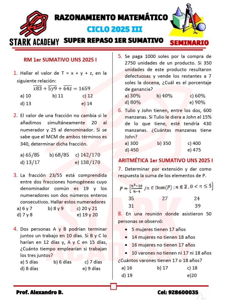 San Valentín | PDF | División (Matemáticas) | Números