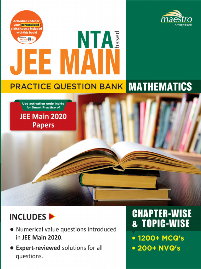 Wiley's Mathematics JEE Main Practice Problems | PDF | Mathematics