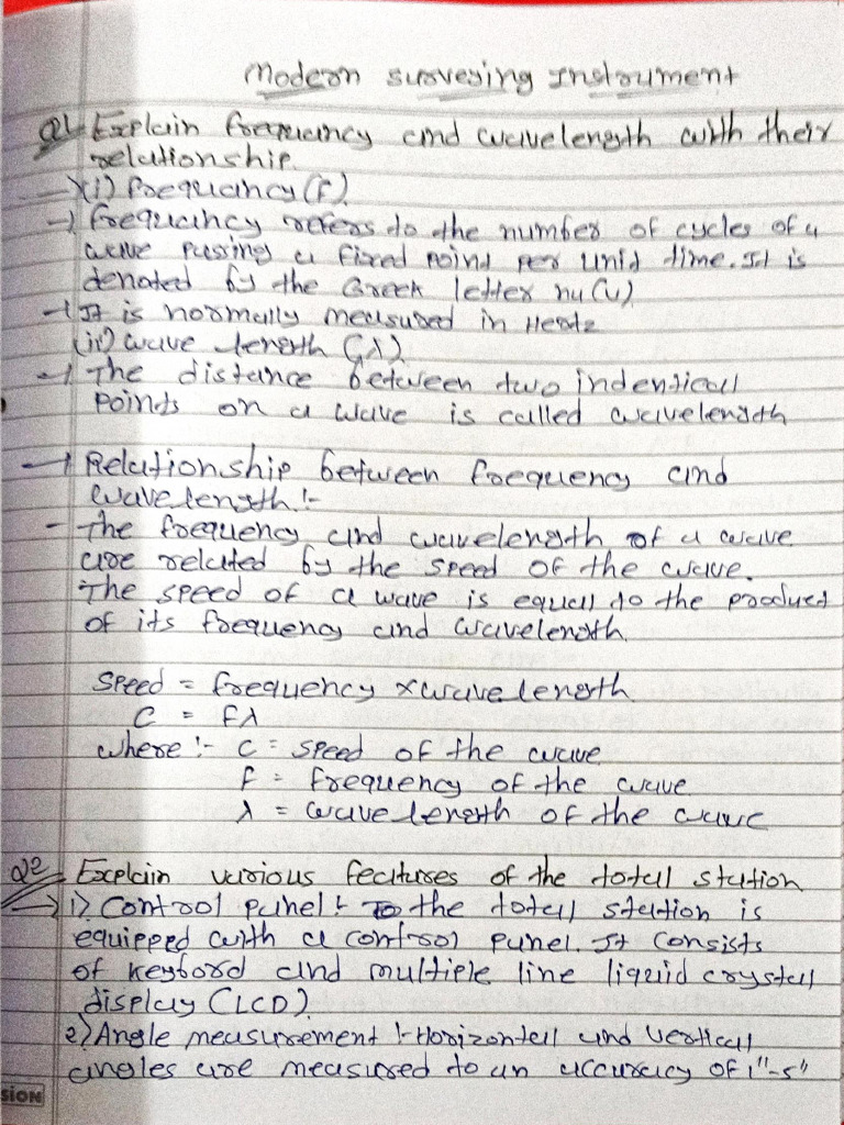 Modern surveying Instument | PDF
