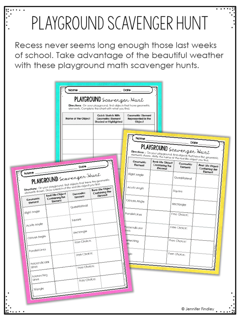 64f152-30a-f8c-d156-451652f2280_Math_Scavenger_Hunt | PDF | Rectangle ...