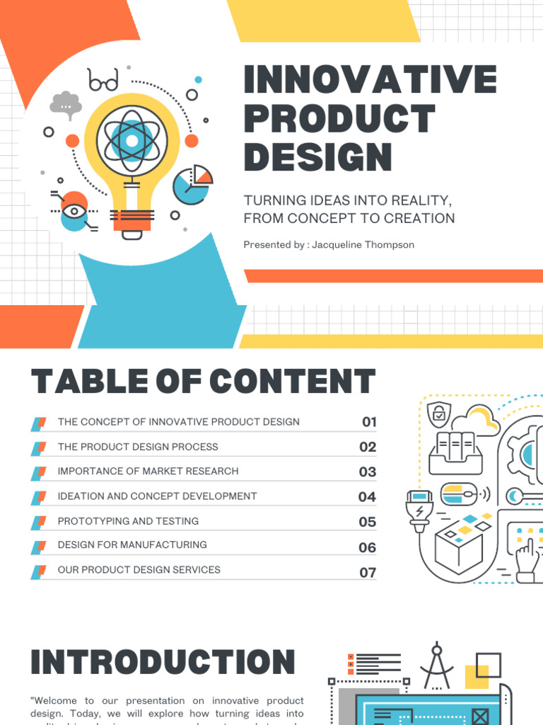 Innovative Product Design Process | PDF | Prototype | Creativity