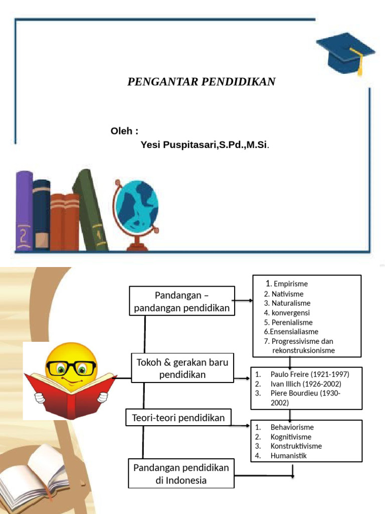 3) PPT Pengantar Pendidikan | PDF