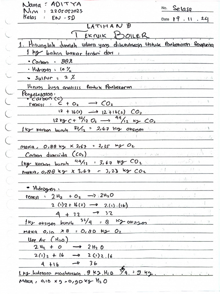 Teknik Boiler Adit | PDF