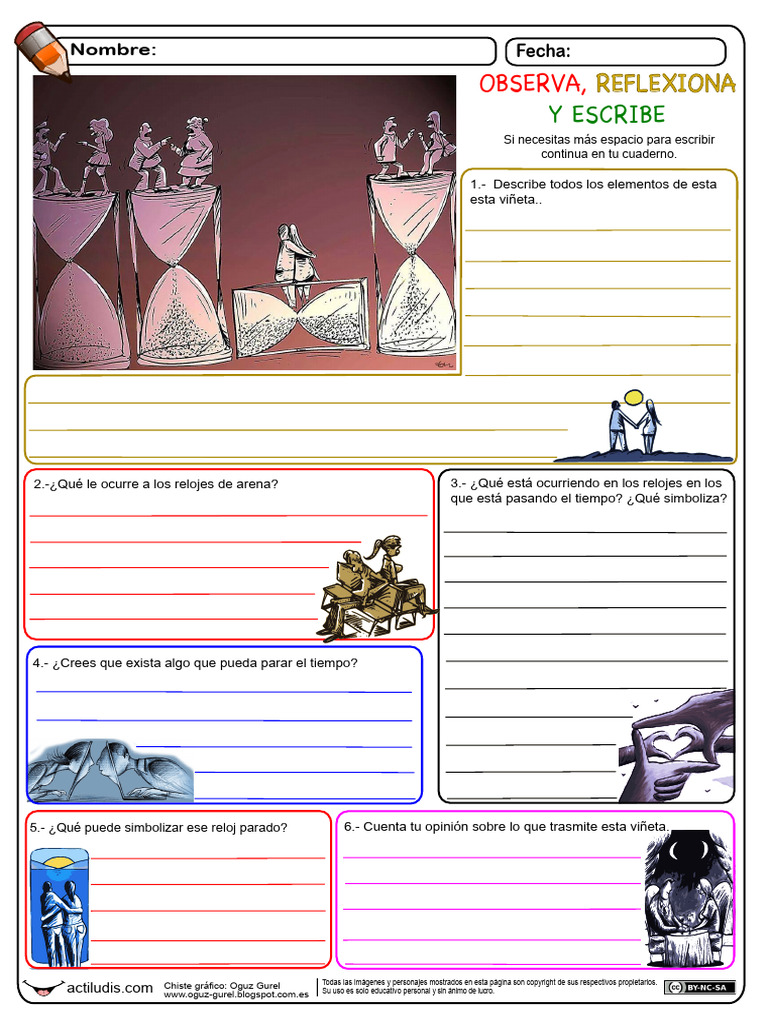 Observa Reflexiona y Escribe 15 | PDF
