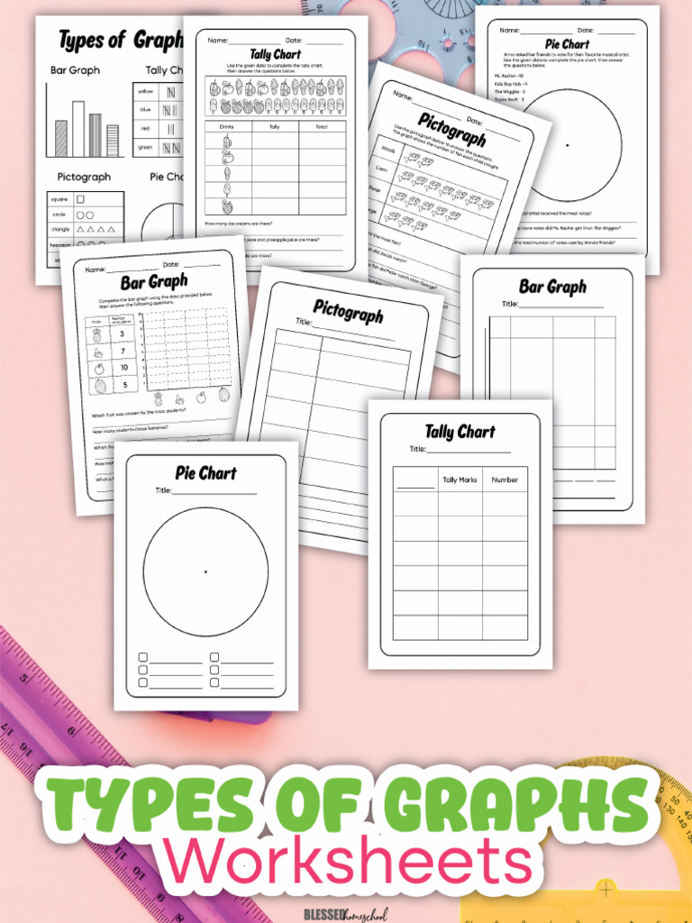 TypesofGraphsWorksheets-1 | PDF