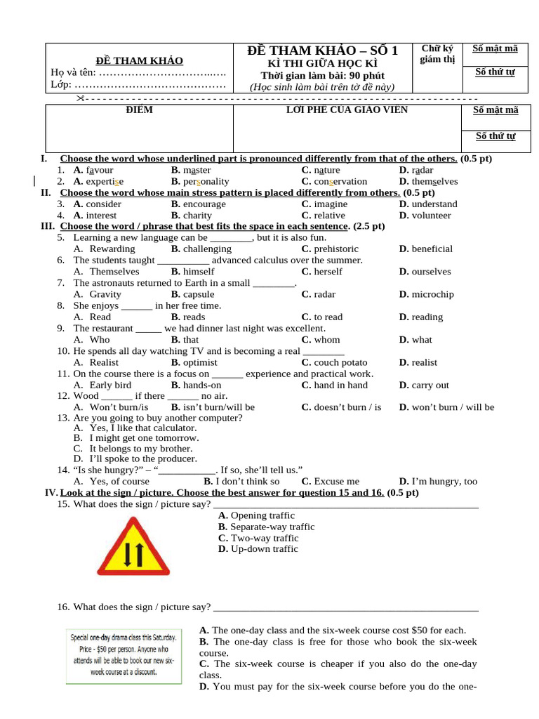Đề giữa kì.01 | PDF | James Cook | Psychological Resilience