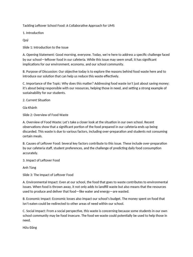 script public speaking changed | PDF | Waste | Economies