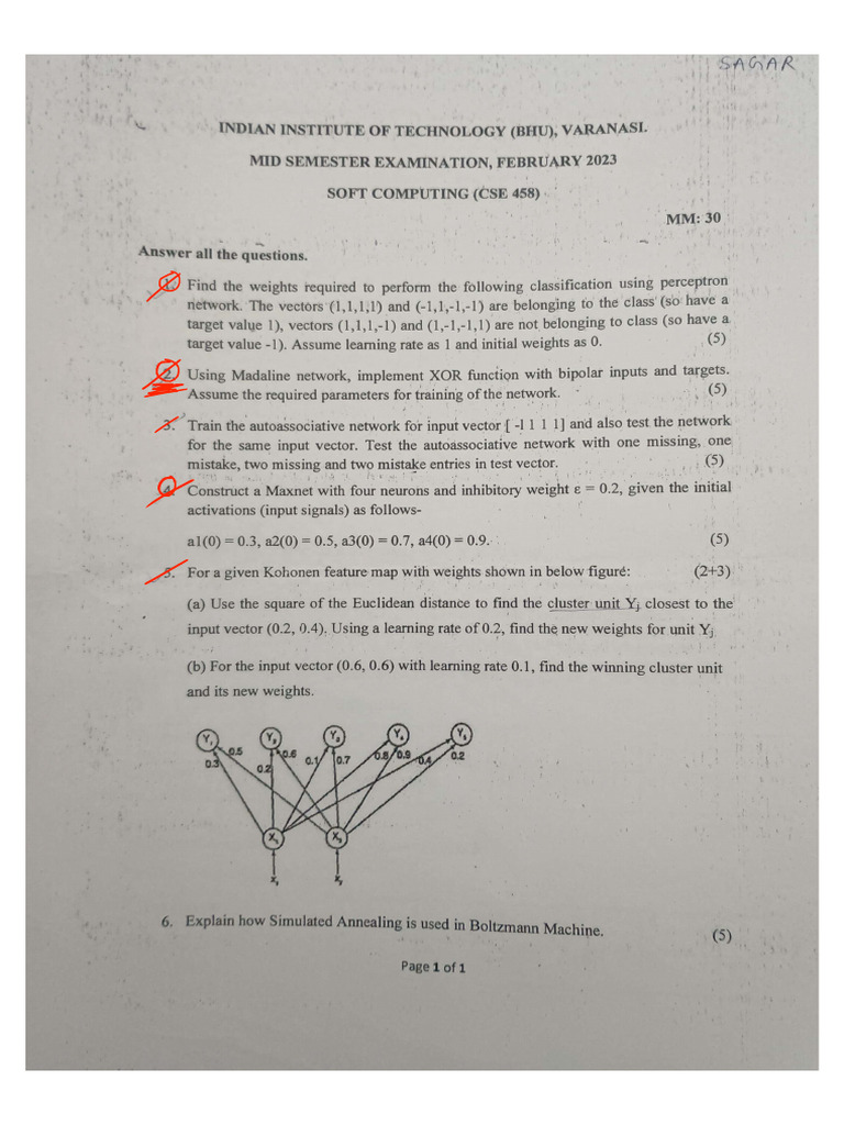 CSE-458 Midsem | PDF