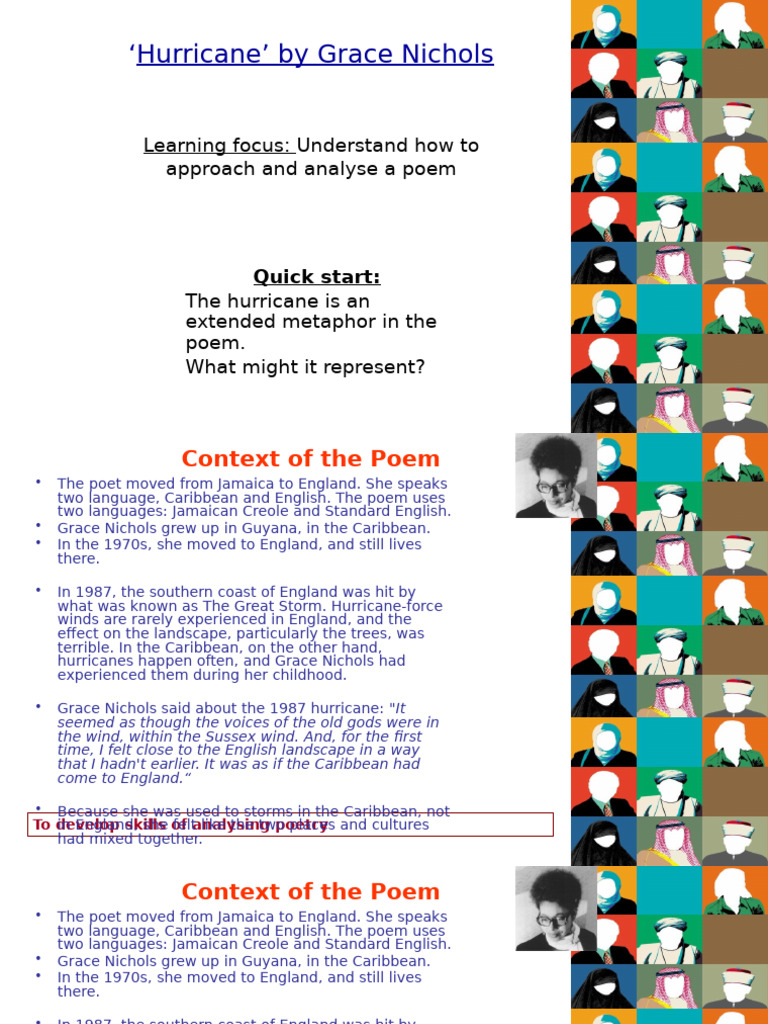 L8 and L9 Hurricane | PDF | Poetry | Jamaica