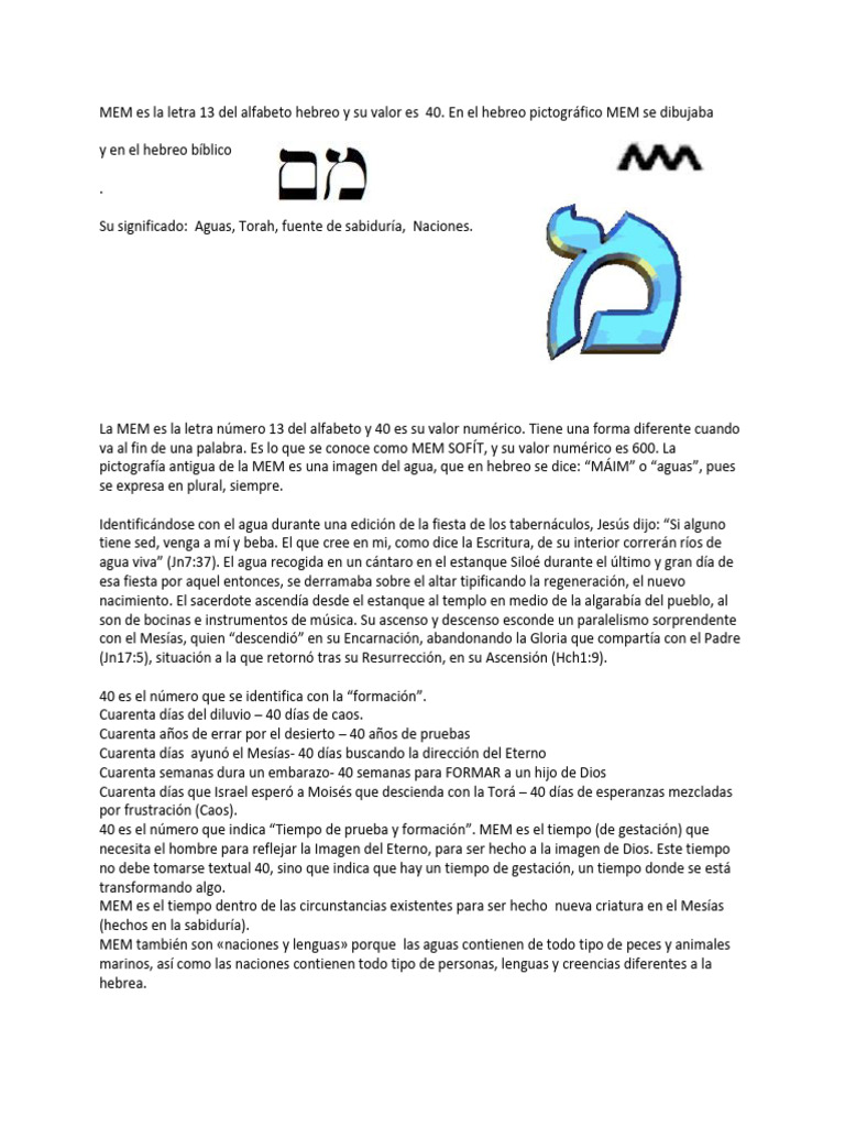 Significado y simbolismo de MEM | PDF | Creencia religiosa y doctrina