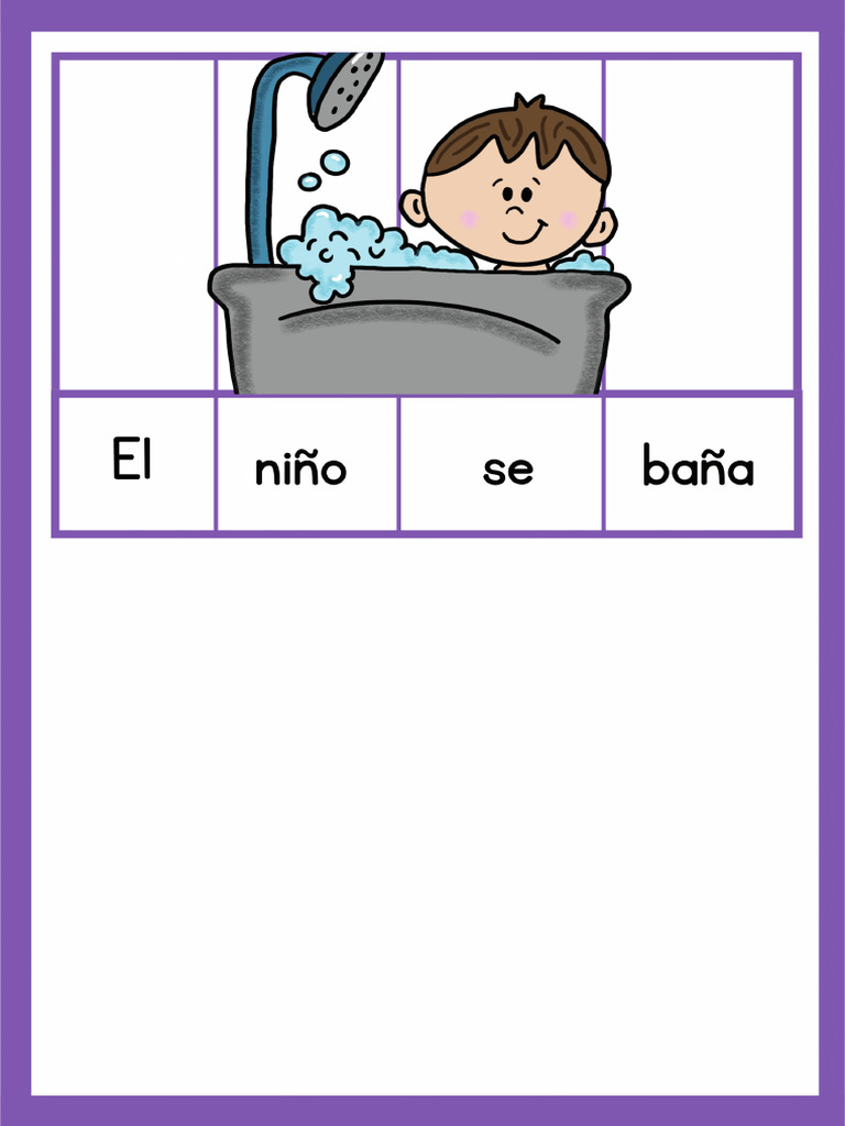 Rompecabezas Oraciones PDF | PDF