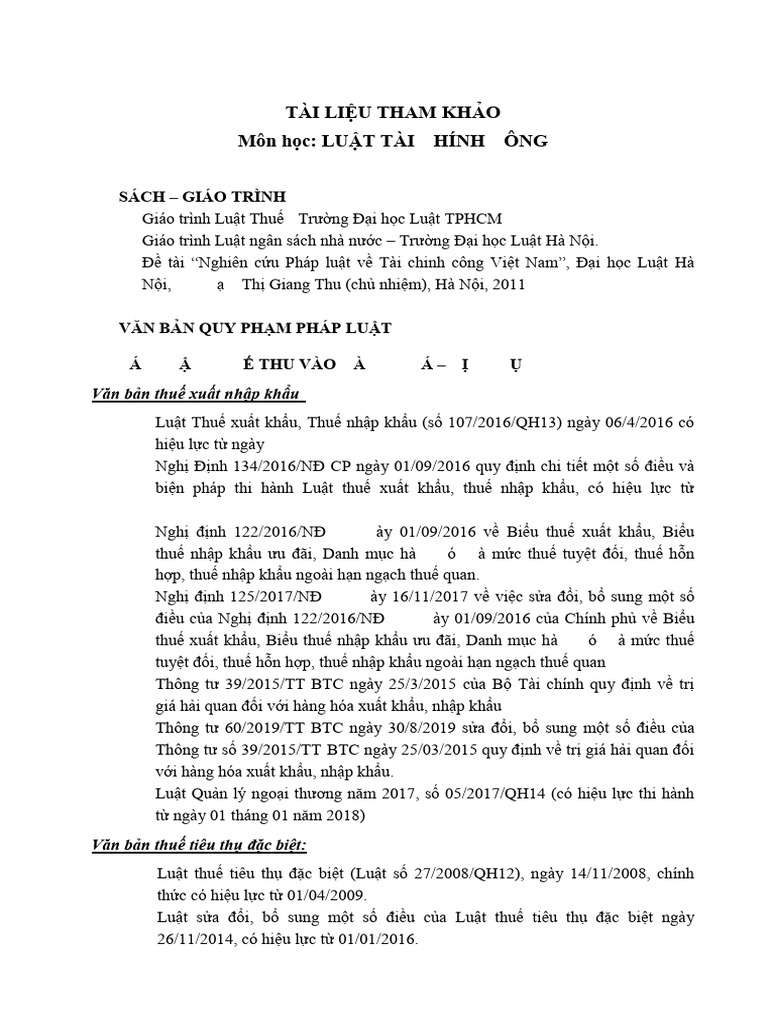 4.luat Taichinhcong-Tailieu Tham Khao | PDF